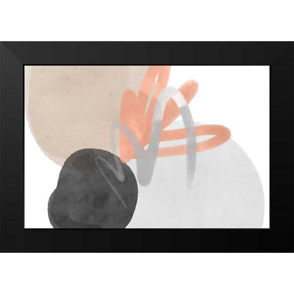 Orlov, Irena 18x13 Black Modern Framed Museum Art Print Titled - Art Shape Colors Design XXVIII ...