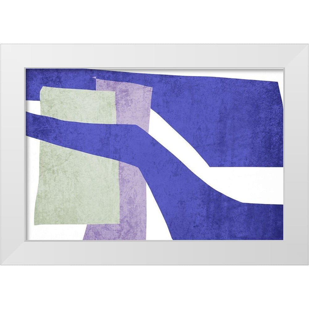 Orlov, Irena 18x13 White Modern Wood Framed Museum Art Print Titled - Art Shape Colors Design ...