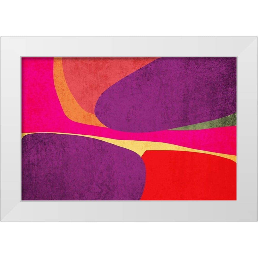 Orlov, Irena 18x13 White Modern Wood Framed Museum Art Print Titled - Art Shape Colors design X ...