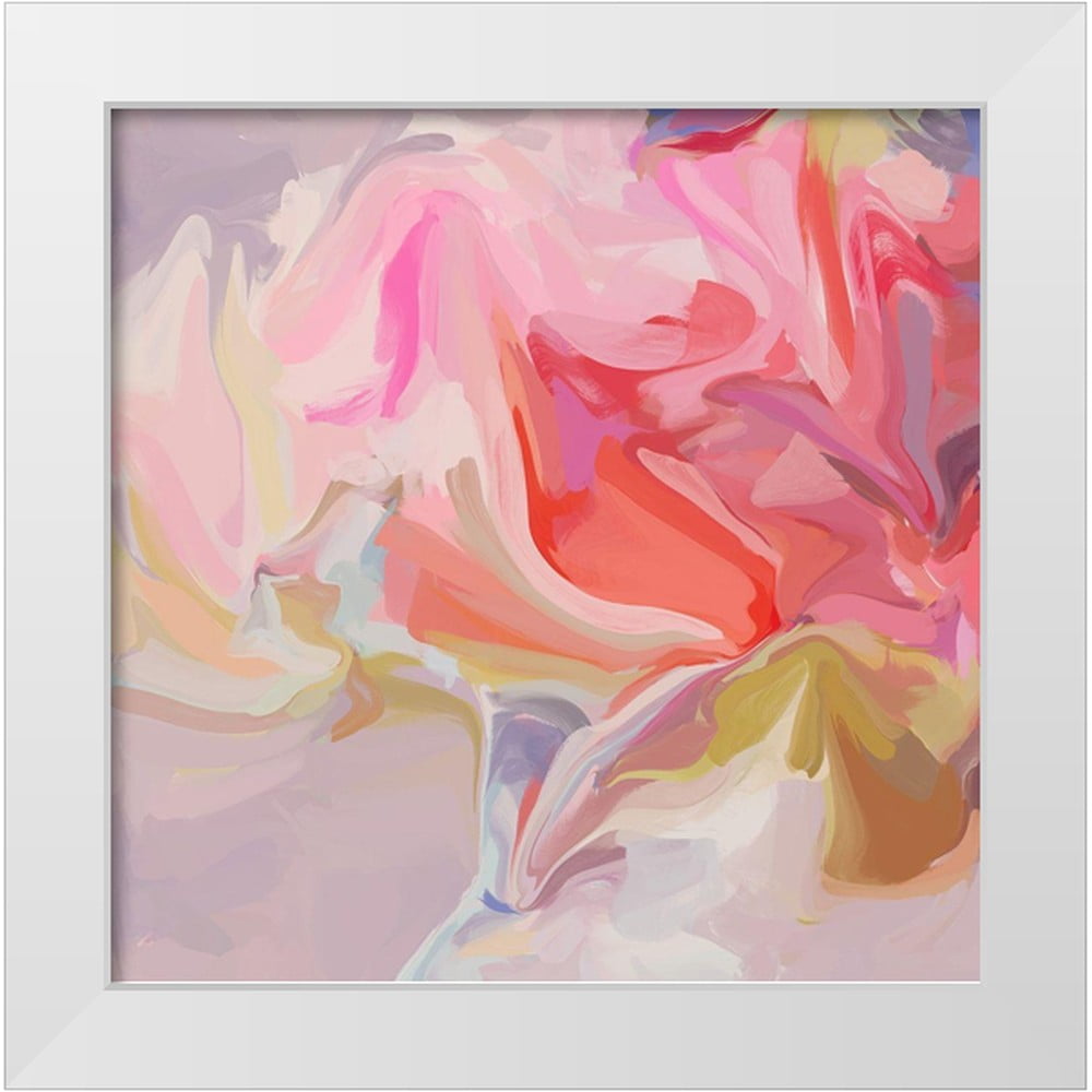 Orlov, Irena 20x20 White Modern Wood Framed Museum Art Print Titled - Freedom of expression I ...