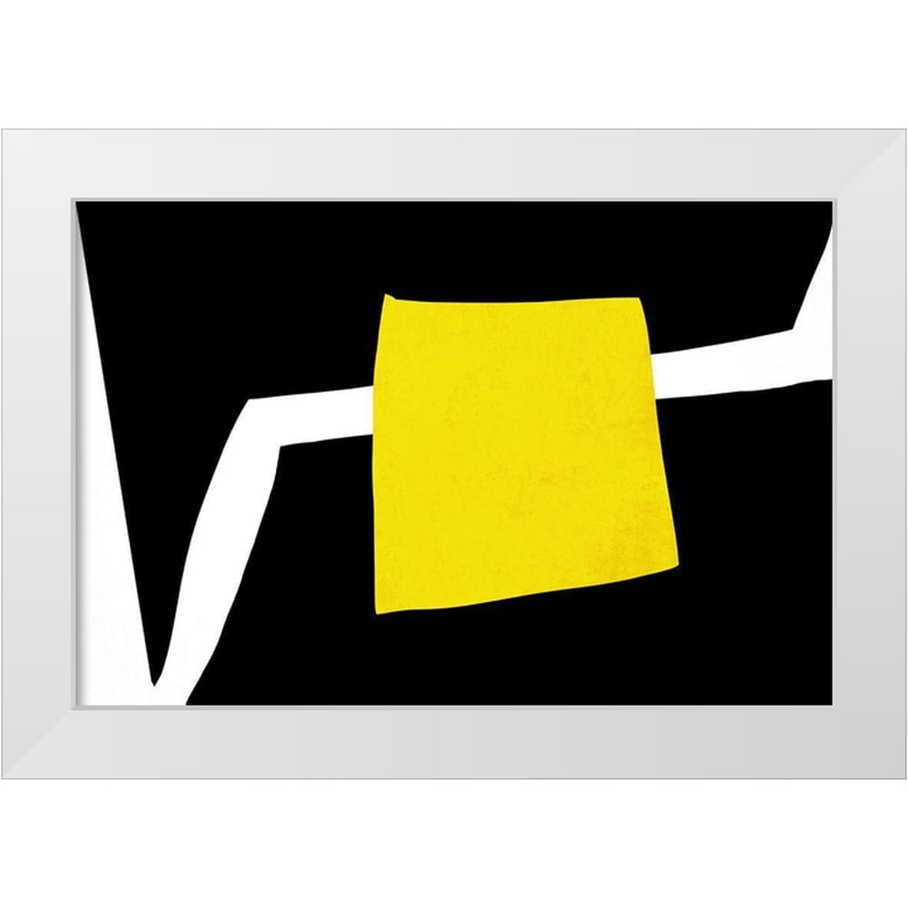 Orlov, Irena 24x17 White Modern Wood Framed Museum Art Print Titled - Art Shape Colors Design ...