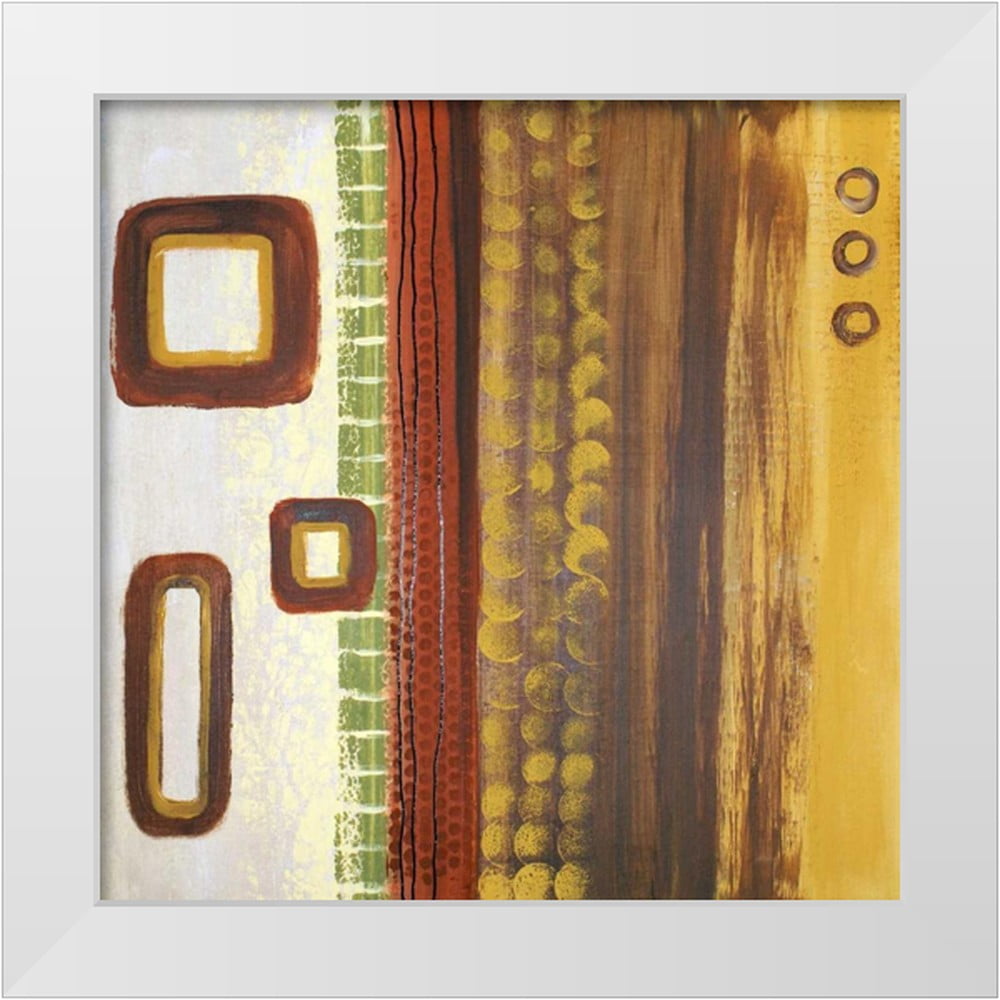 Orlov, Irena 26x26 White Modern Wood Framed Museum Art Print Titled ...