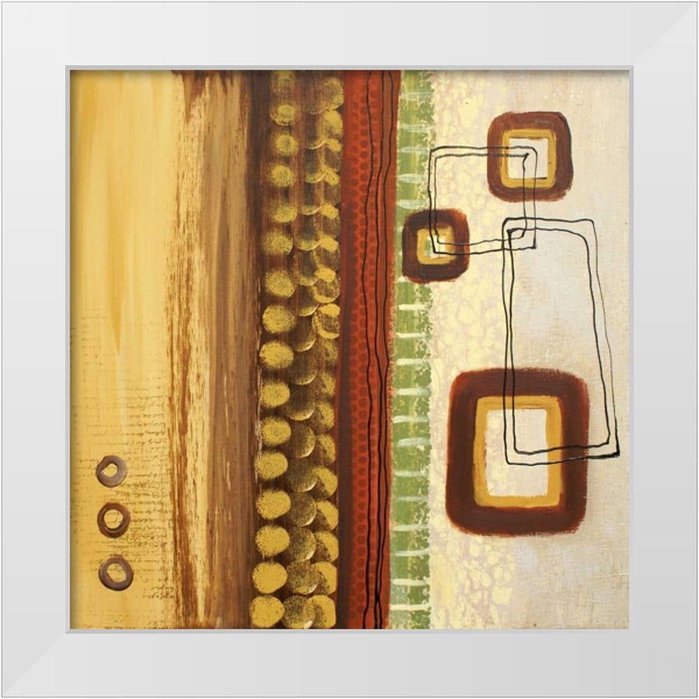 Orlov, Irena 26x26 White Modern Wood Framed Museum Art Print Titled ...