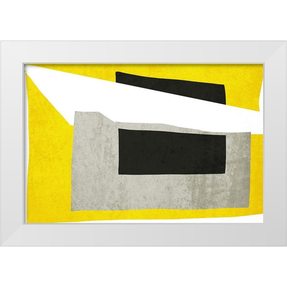 Orlov, Irena 32x23 White Modern Wood Framed Museum Art Print Titled - Art Shape Colors Design ...