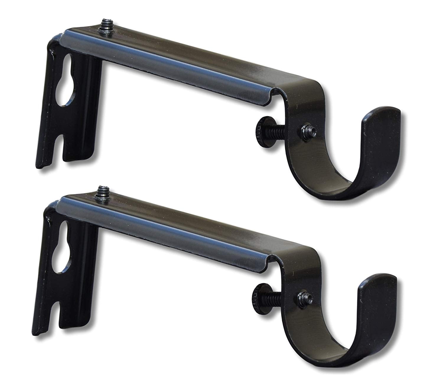 Orly's Dream Adjustable Curtain Rod Extension Brackets - ⅝ or ¾ Inch ...