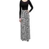 OrlyCollection Women's Basic Elastic Waist Band A-Line Long Maxi Skirt ...