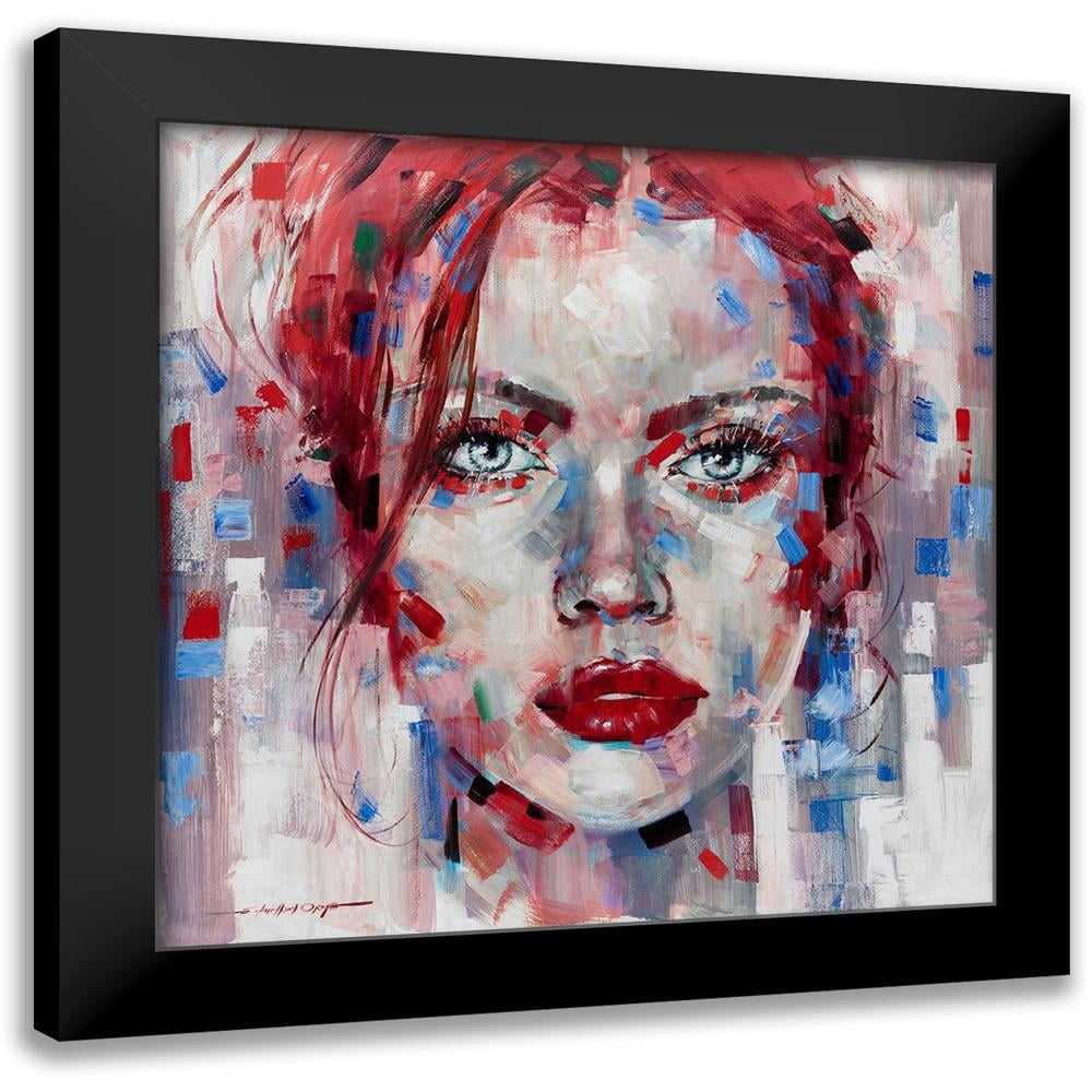 Orme, E. Anthony 12x12 Black Modern Framed Museum Art Print Titled ...
