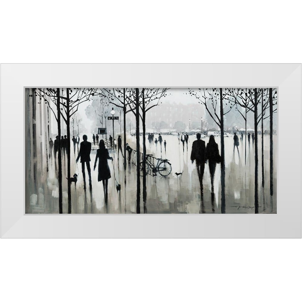 Orme, E. Anthony 14x9 White Modern Wood Framed Museum Art Print Titled ...