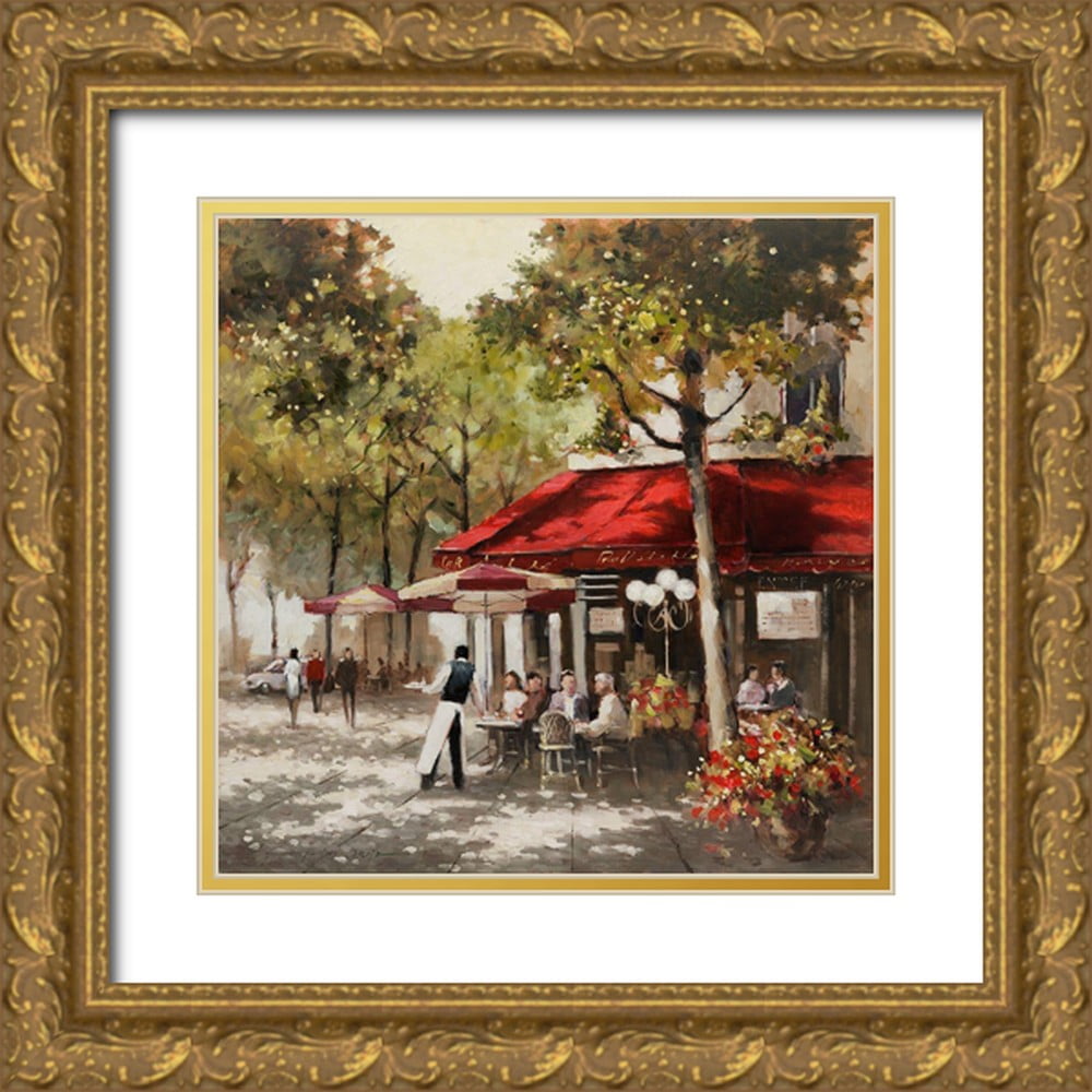 Orme, E. Anthony 15x15 Gold Ornate Wood Framed with Double Matting Museum Art Print Titled ...