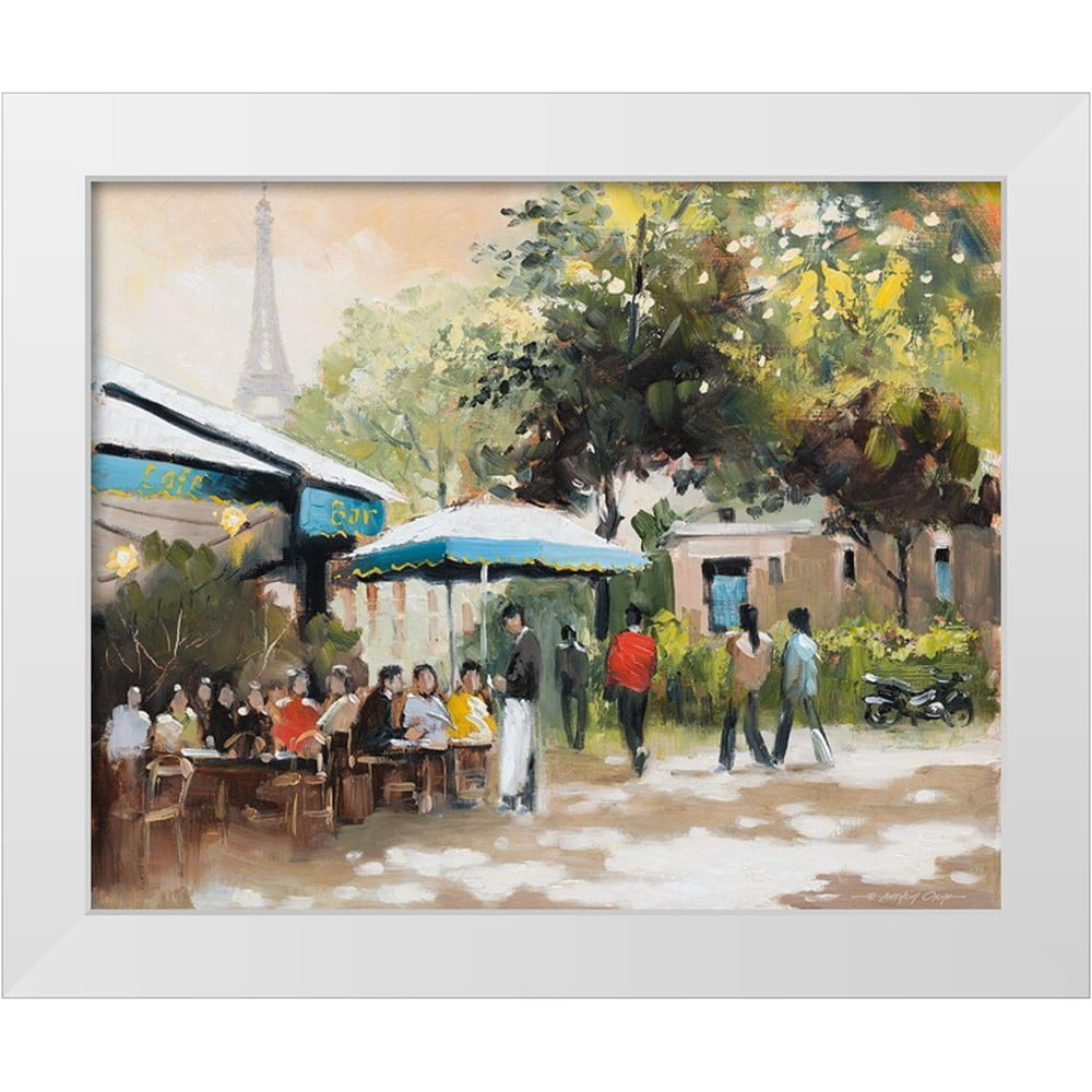 Orme, E. Anthony 18x15 White Modern Wood Framed Museum Art Print Titled ...