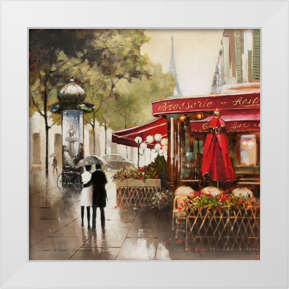 Orme, E. Anthony 20x20 White Modern Wood Framed Museum Art Print Titled ...