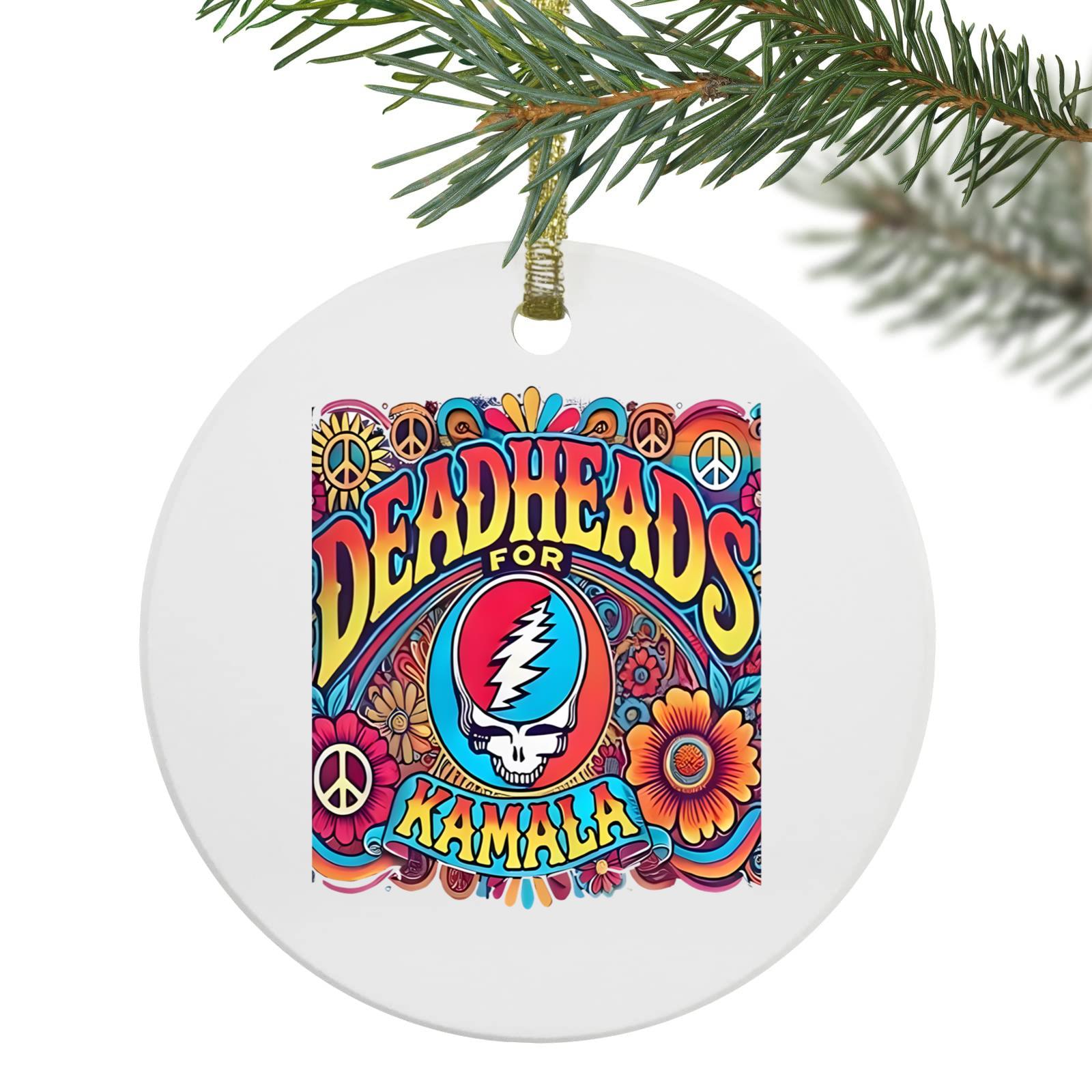 OrnaVibe 2024 Deadheads For Grateful Dead , Hot Trend Flat Ceramic ...