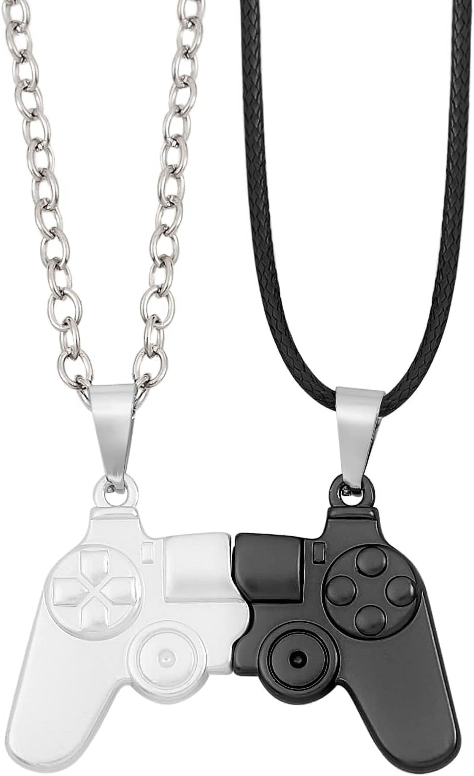 Ornaland Magnetic Game Controller Necklace for Couples Game Console ...