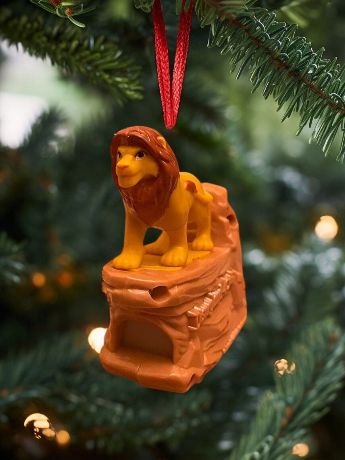 Ornament 1995 Simba Lion King Disney Land 40th Celebration Figure ...