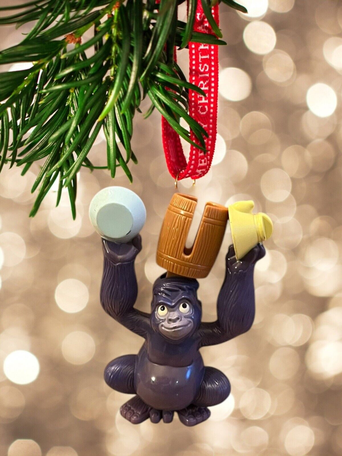 Ornament 1999 Disney Tarzan Movie Terk Monkey Figure Figurine Charm ...