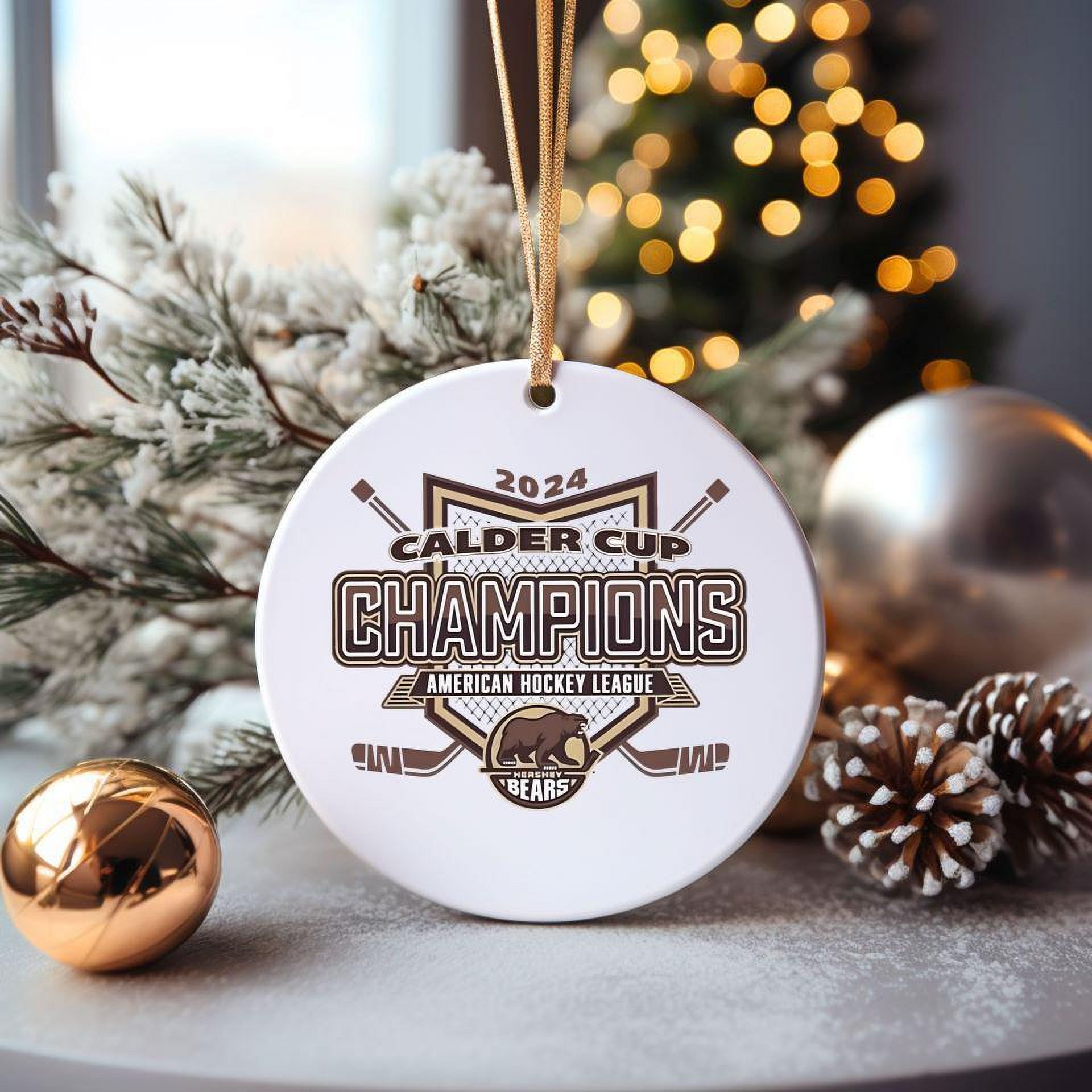 Ornament 2024 Calder Cup Champions American Hockey League Hershey Team ...
