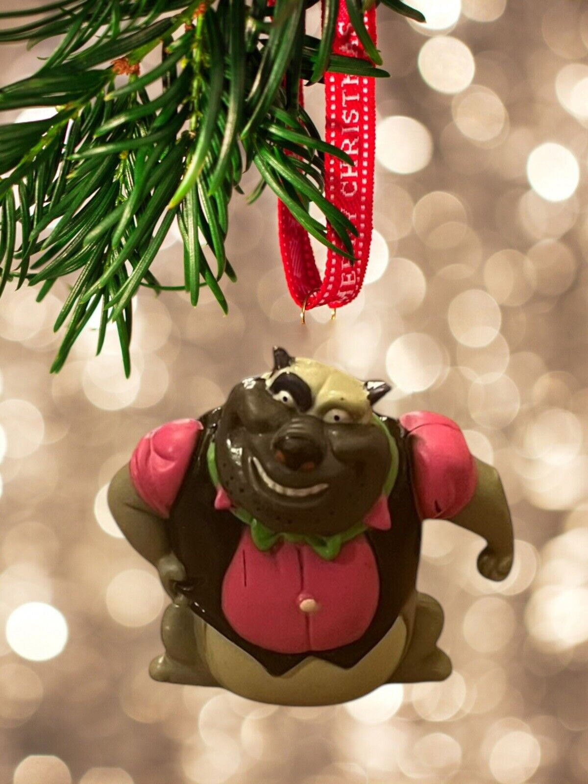 Ornament ALL DOGS GO TO HEAVEN 1989 CARFACE Figure Figurine Charm 3 ...