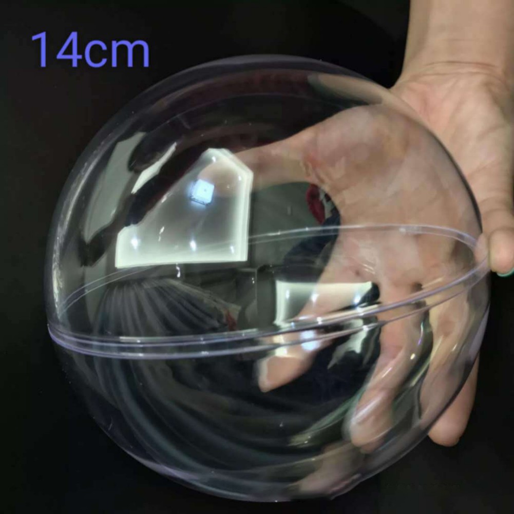 Ornament Balls Christmas Decoration Balls, Clear Plastic Fillable ...