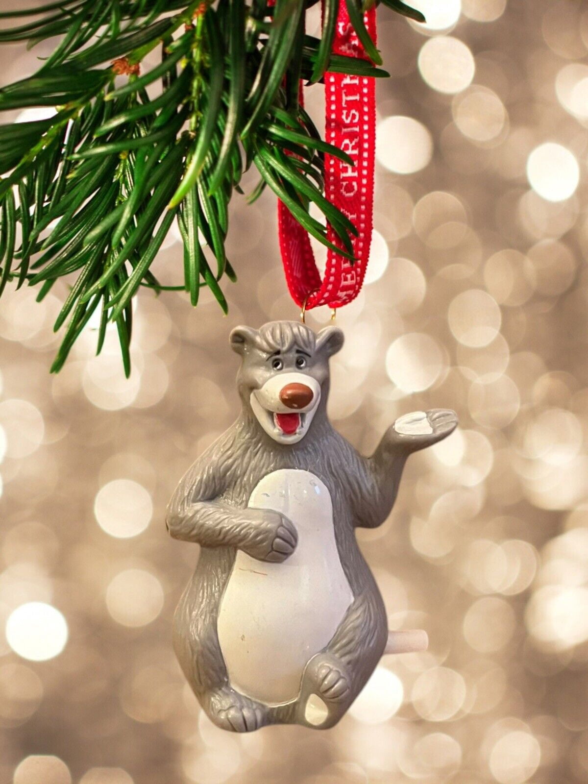 Ornament Baloo From Jungle Book 3” Figure Figurine Charm Dangler Disney ...