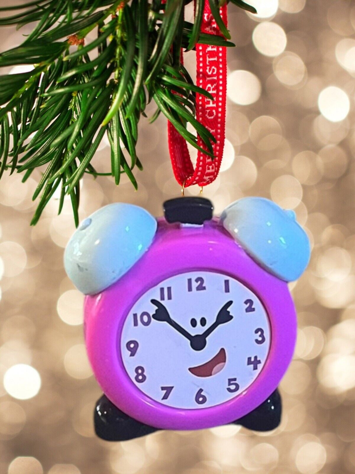 Ornament Blue's Clues Tickety Tock Clock Figure Birthday 3” 2019 PVC ...