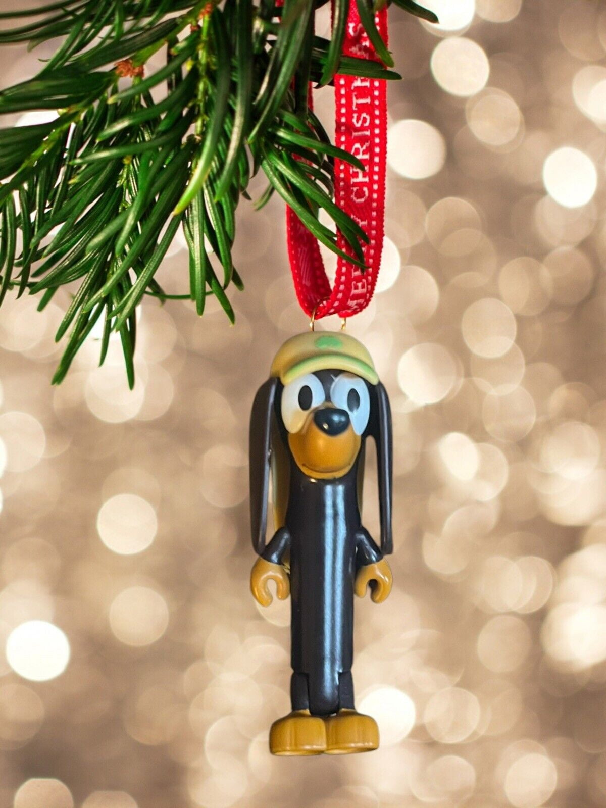 Ornament Bluey & Friends Snickers The Weiner Dog Figure Mates Rare ...