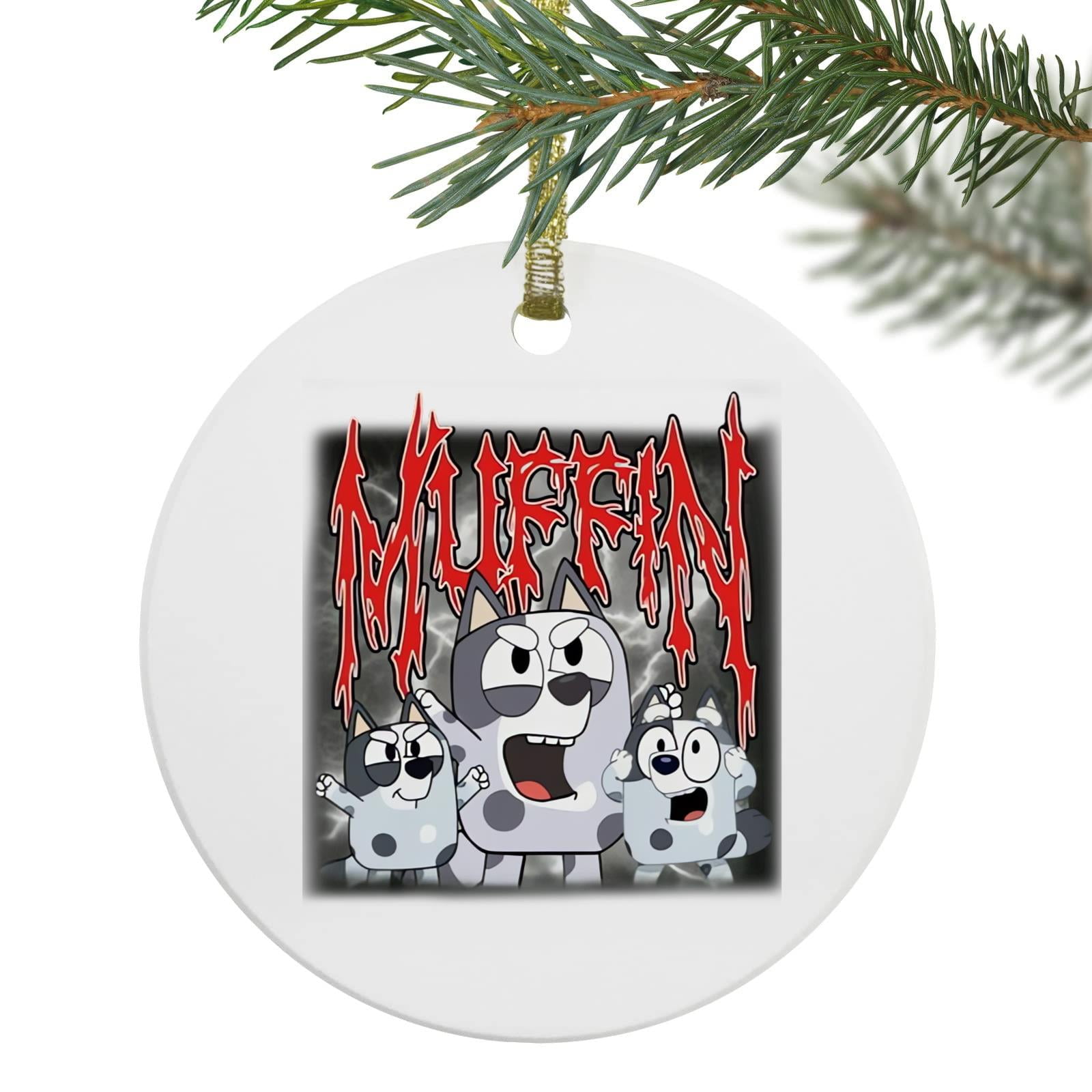 Ornament Bluey Muffin Metal Bluey Bluey Gif Bluey Bluey Birthday Gift ...
