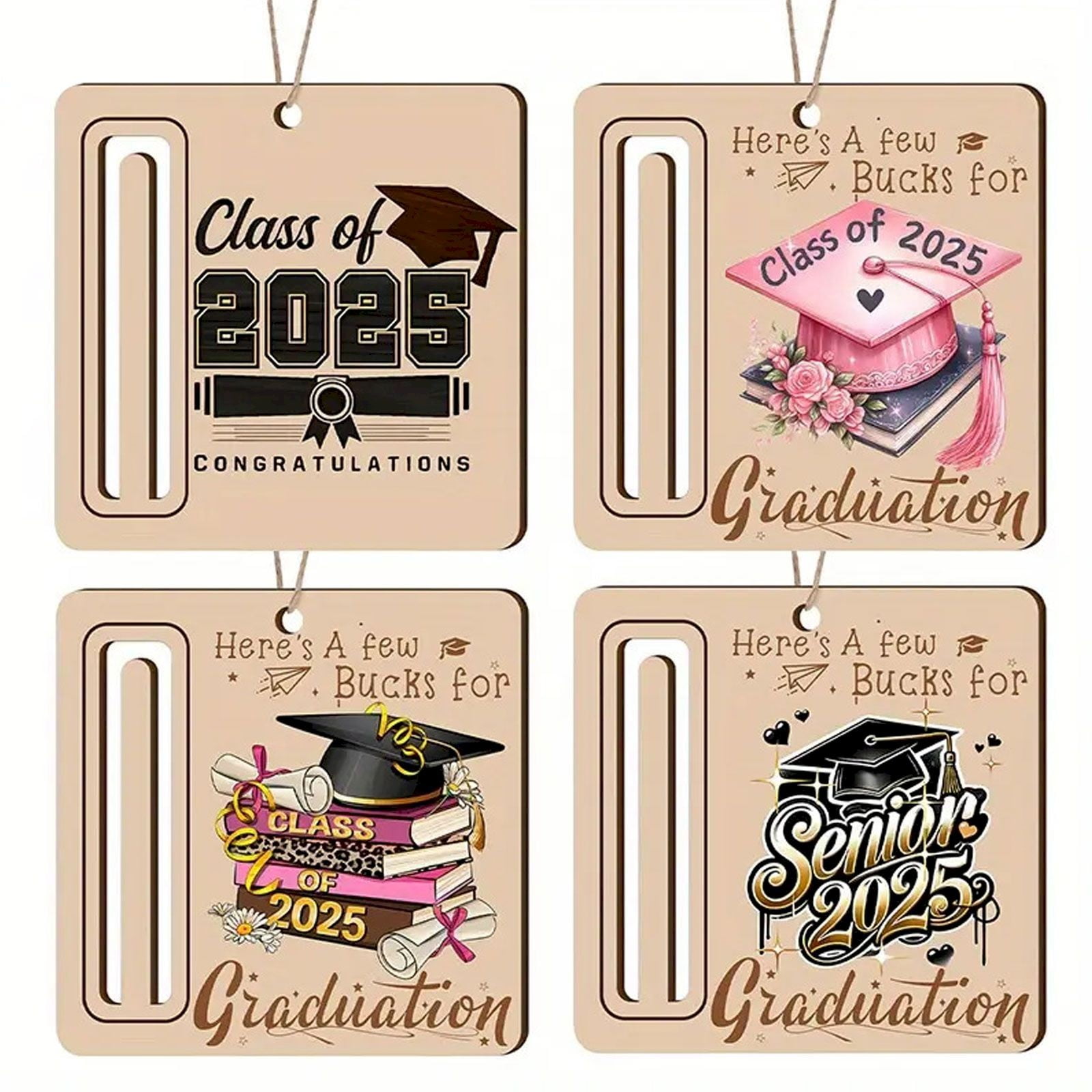 Ornament Clearance! Jklop 2025 Graduation Season G Ift Set 4 Piece ...