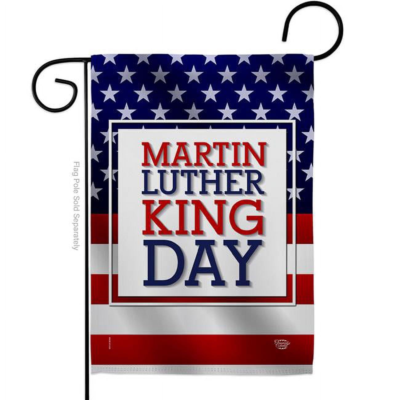 Ornament Collection 13 x 18.5 in. MLK Day Black History Martin Luther ...