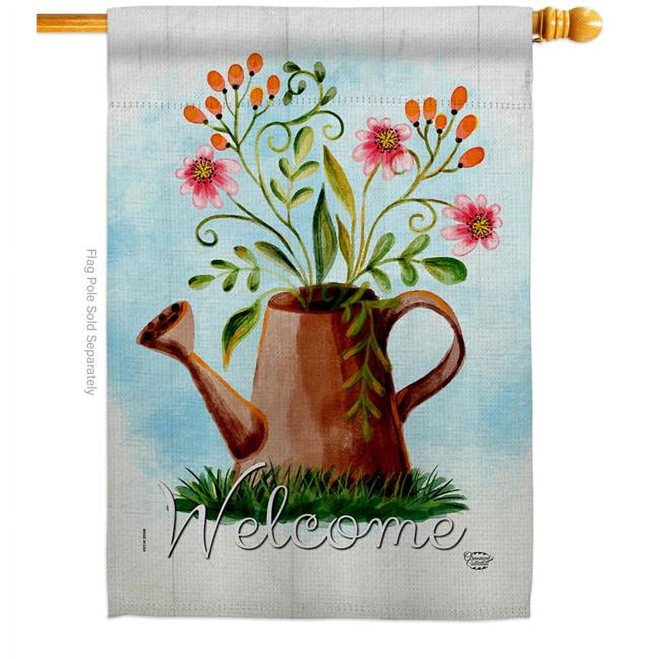 Ornament Collection H190091-BO 28 x 40 in. Growing Garden Sweet Life ...