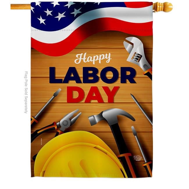 Ornament Collection H192638-BO 28 x 40 in. Labor Day American Star ...