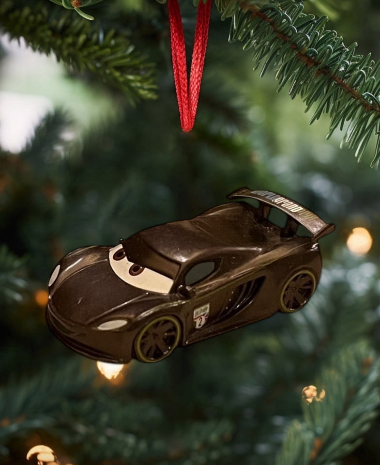 Ornament DISNEY PIXAR CARS Lewis Hamilton World Grand Prix Figure ...