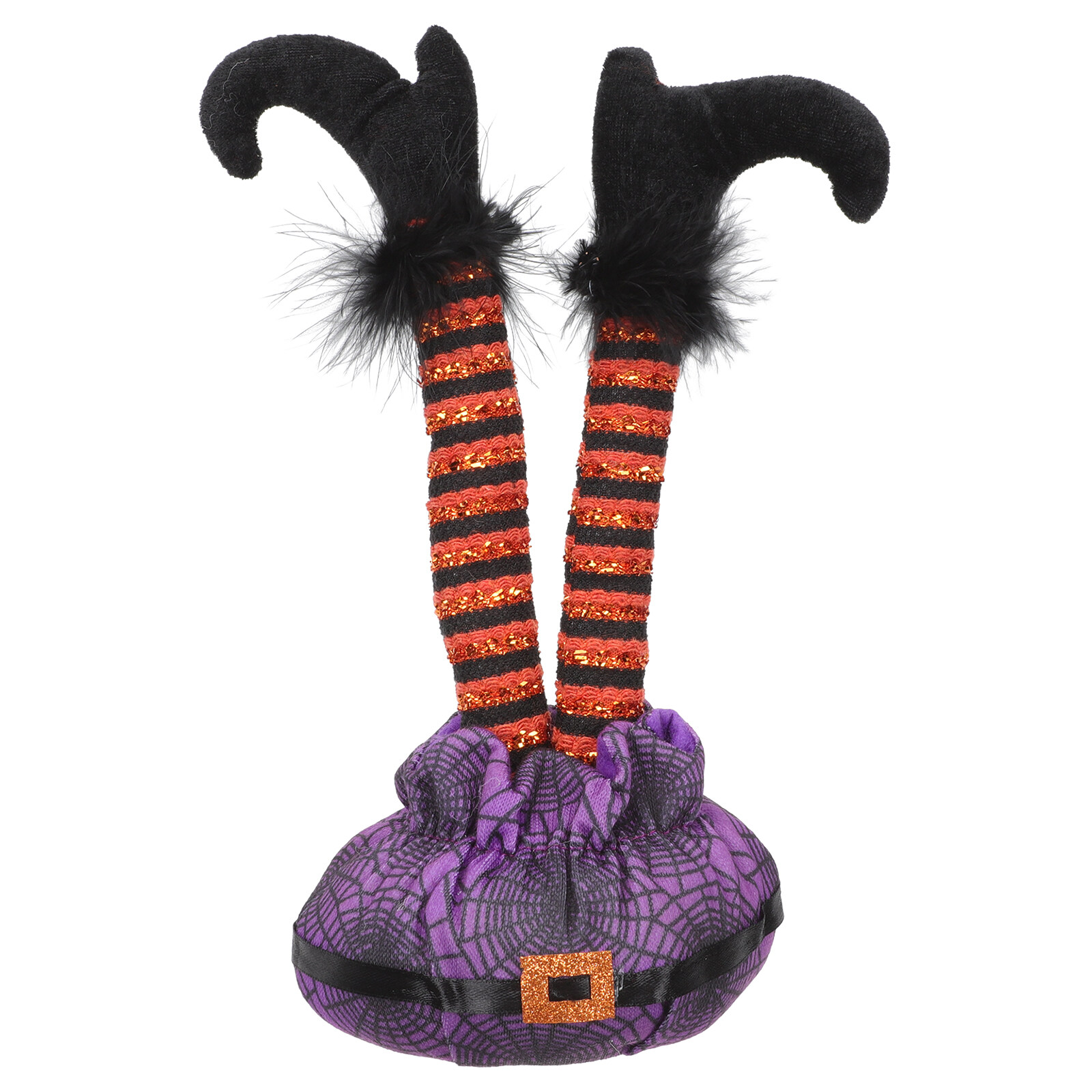 Ornament Decorative Witch Halloween Prop Elf Legs Upside Down Handstand ...