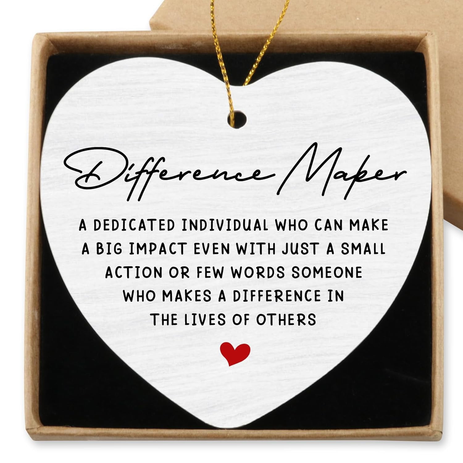 Ornament Difference Maker Gift Appreciation Men Thank You Gifts for ...