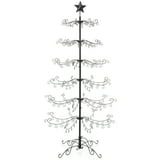 Ornament Display Christmas Tree with Stand - Wrought Iron Ornament ...