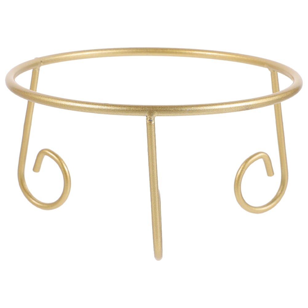 Ornament Display Stand Metal Rack Sphere Crystal Base Bowl Stands for ...