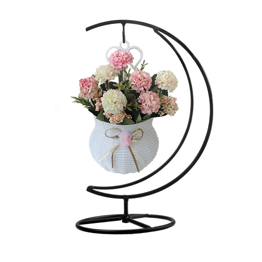 Ornament Display Stand Metal Stand Terrarium Air Plant Stand Flower Pot ...
