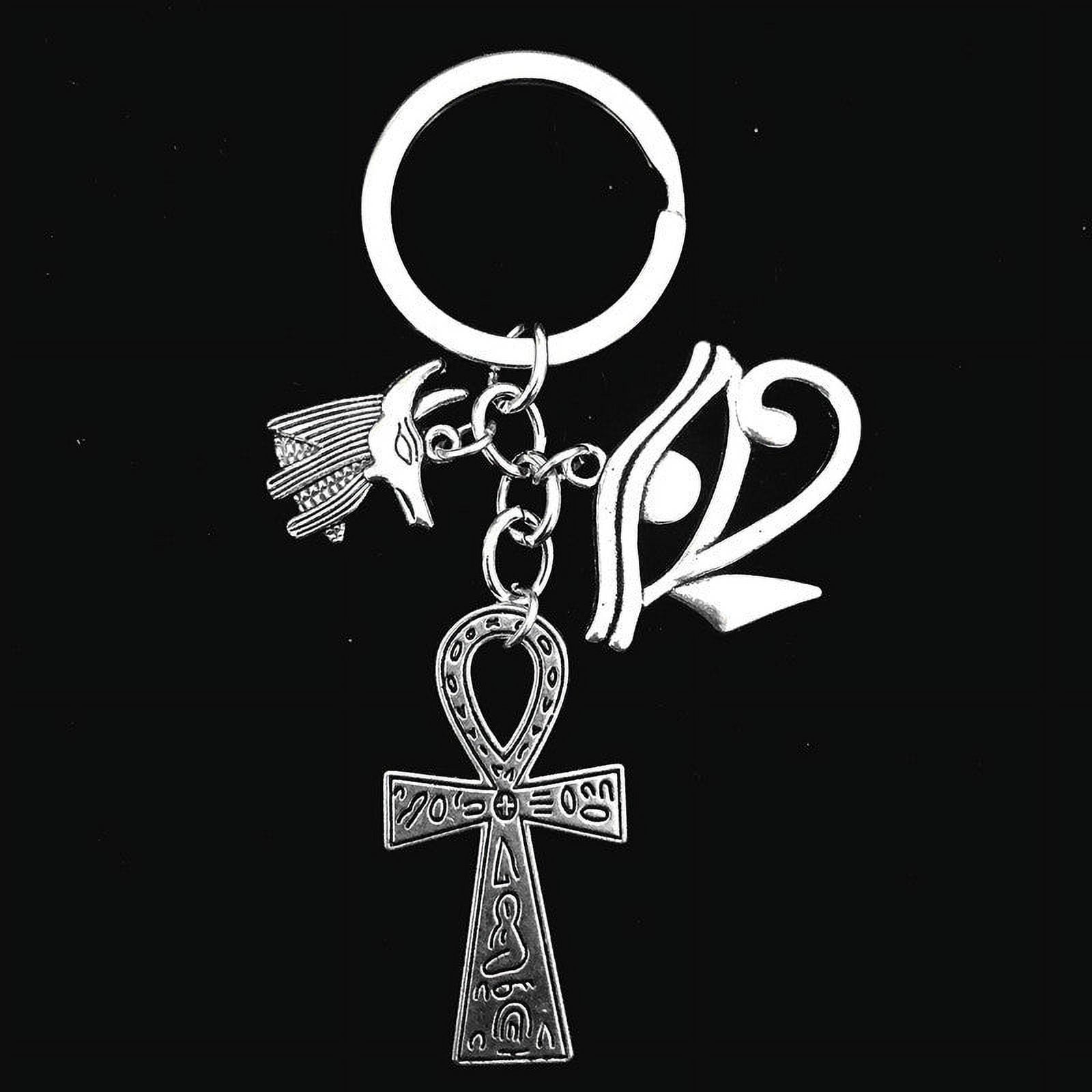 Ornament Egyptian French Eye Key Ring Ancient Egyptian Symbol Totem ...