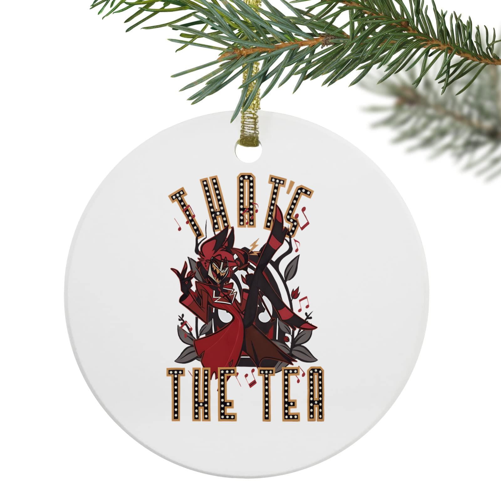 Ornament Hazbin Hotel Alastor That'S The Tea, Ornament Christmas Gift ...