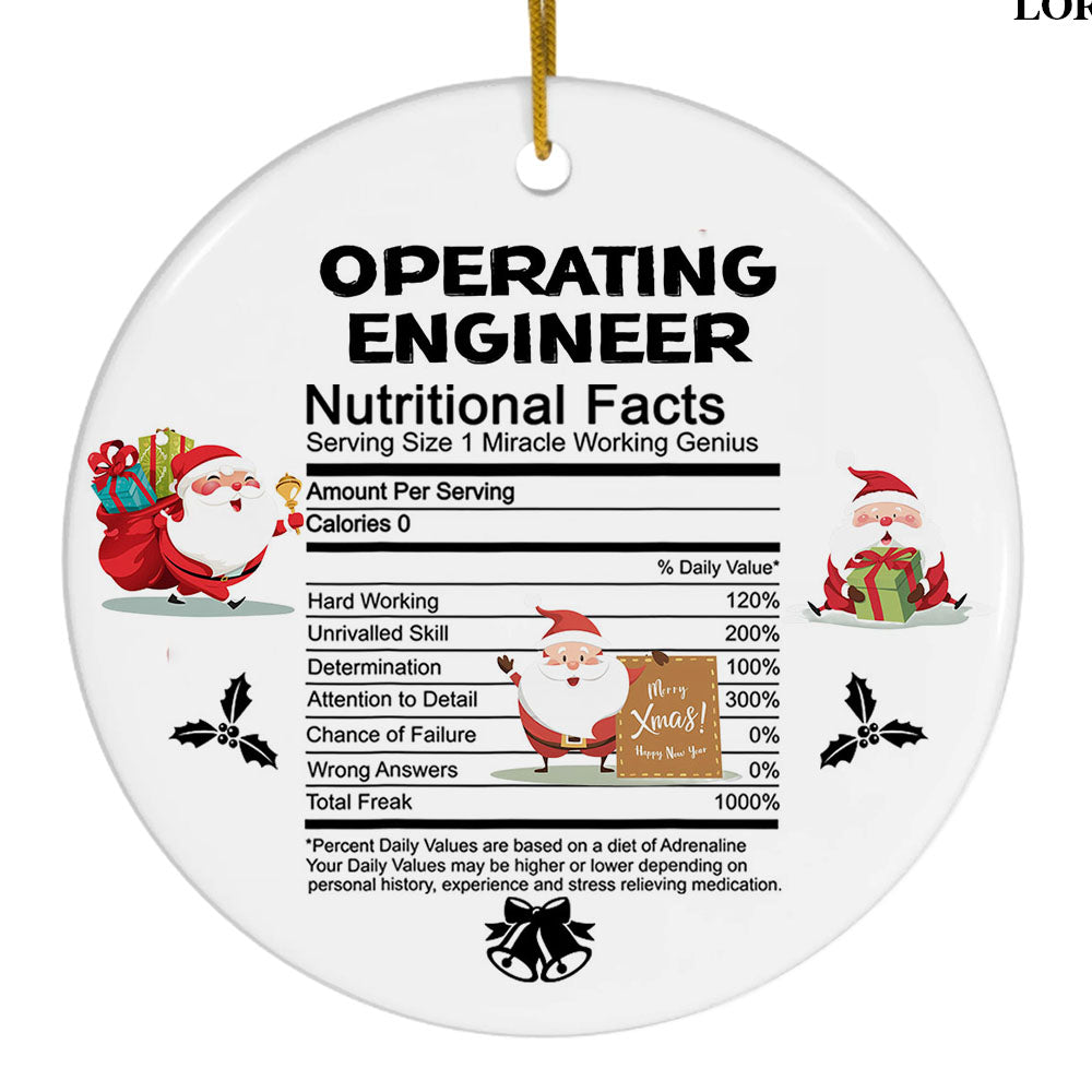 Ornament Kits 2025,Christmas Ornaments 2025 - FunnyOperating Engineer ...