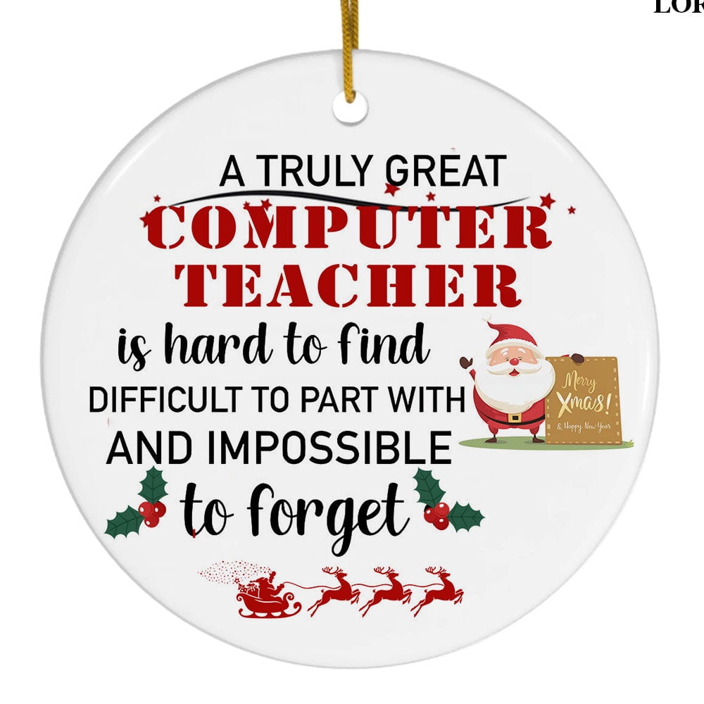 Ornament Kits 2025, Christmas Ornaments - Computer Teacher Ornament ...