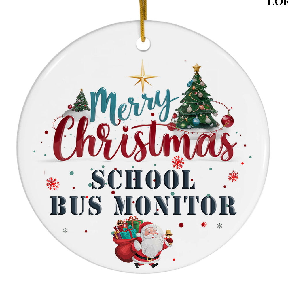 Ornament Kits 2025, Christmas Ornaments - Holiday Lighting School Bus ...
