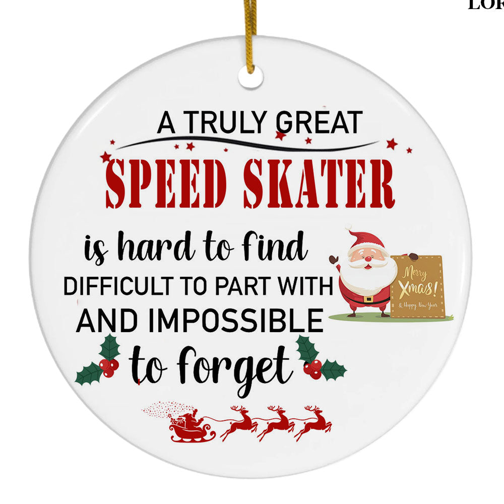 Ornament Kits 2025, Christmas Ornaments - Speed Skater Ornament, Speed ...