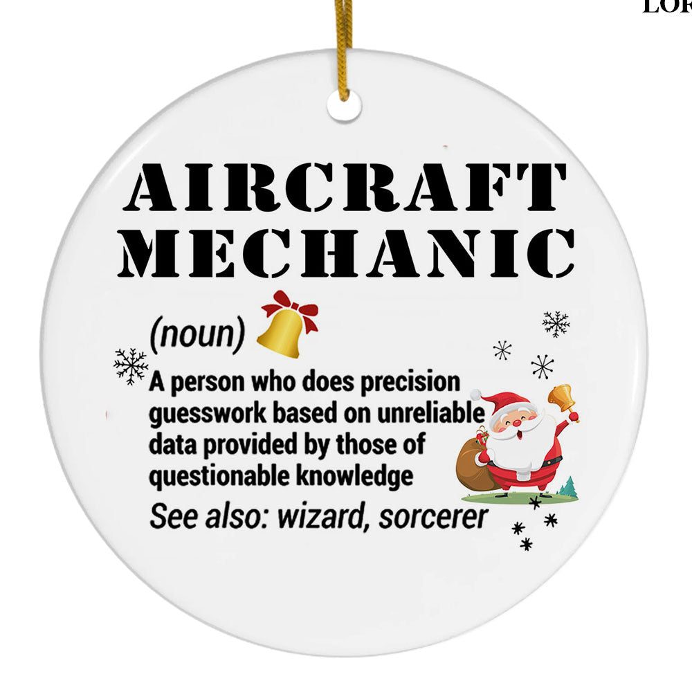 Ornament Kits 2025, Ornaments 2025 - Aircraft Mechanic Ornaments ...
