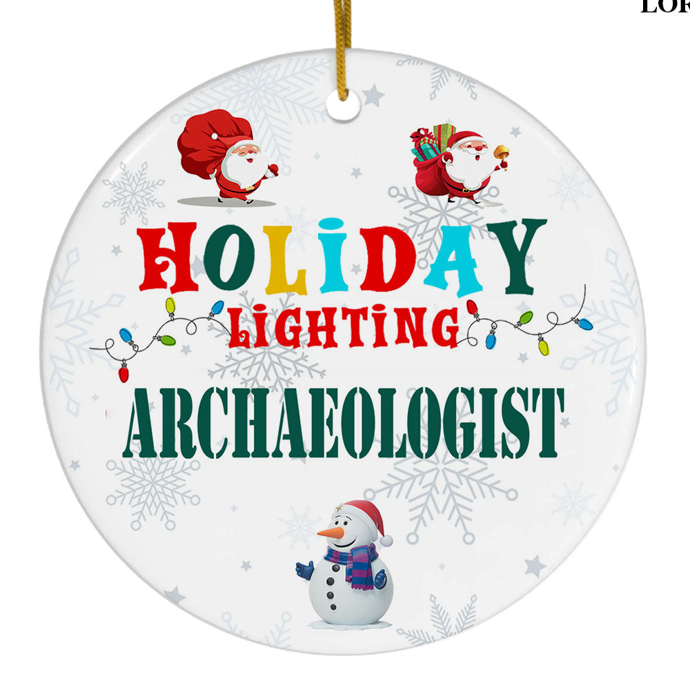 Ornament Kits 2025, Ornaments 2025 - Archaeologist Ceramic Ornament ...