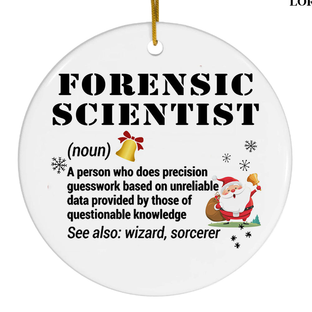 Ornament Kits 2025, Ornaments 2025 - Forensic Scientist Ornaments ...