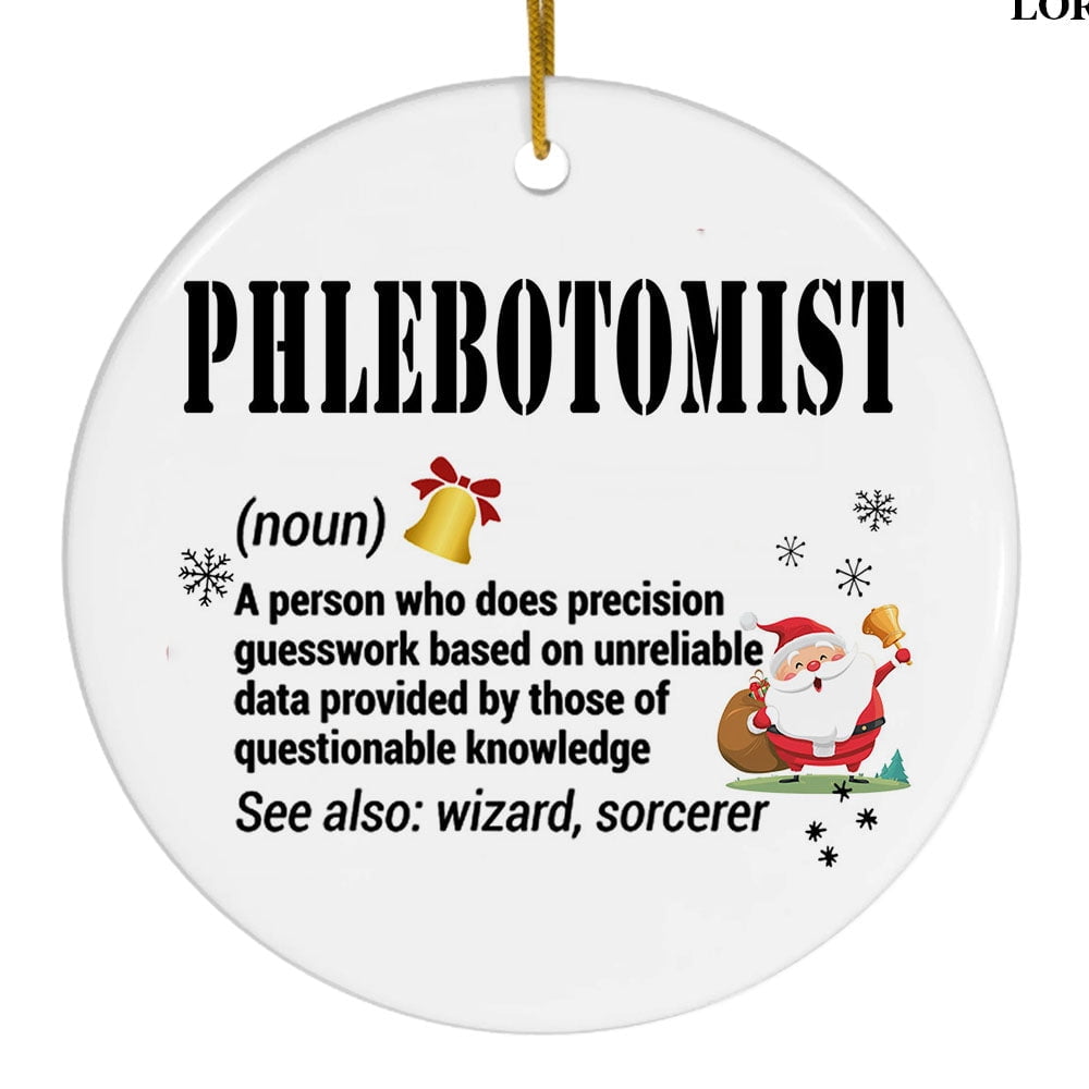 Ornament Kits 2025, Ornaments 2025 - Phlebotomist Ornaments Christmas ...