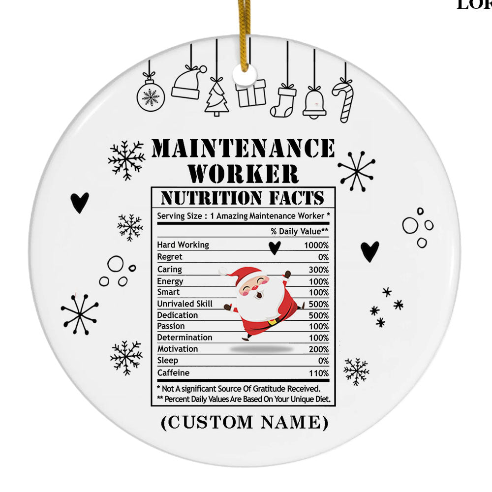 Ornament Kits 2025,Ornaments For Christmas - Maintenance Worker ...