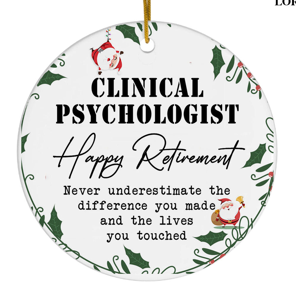 Ornament Kits 2025,Ornaments - Clinical Psychologist Christmas Tree ...
