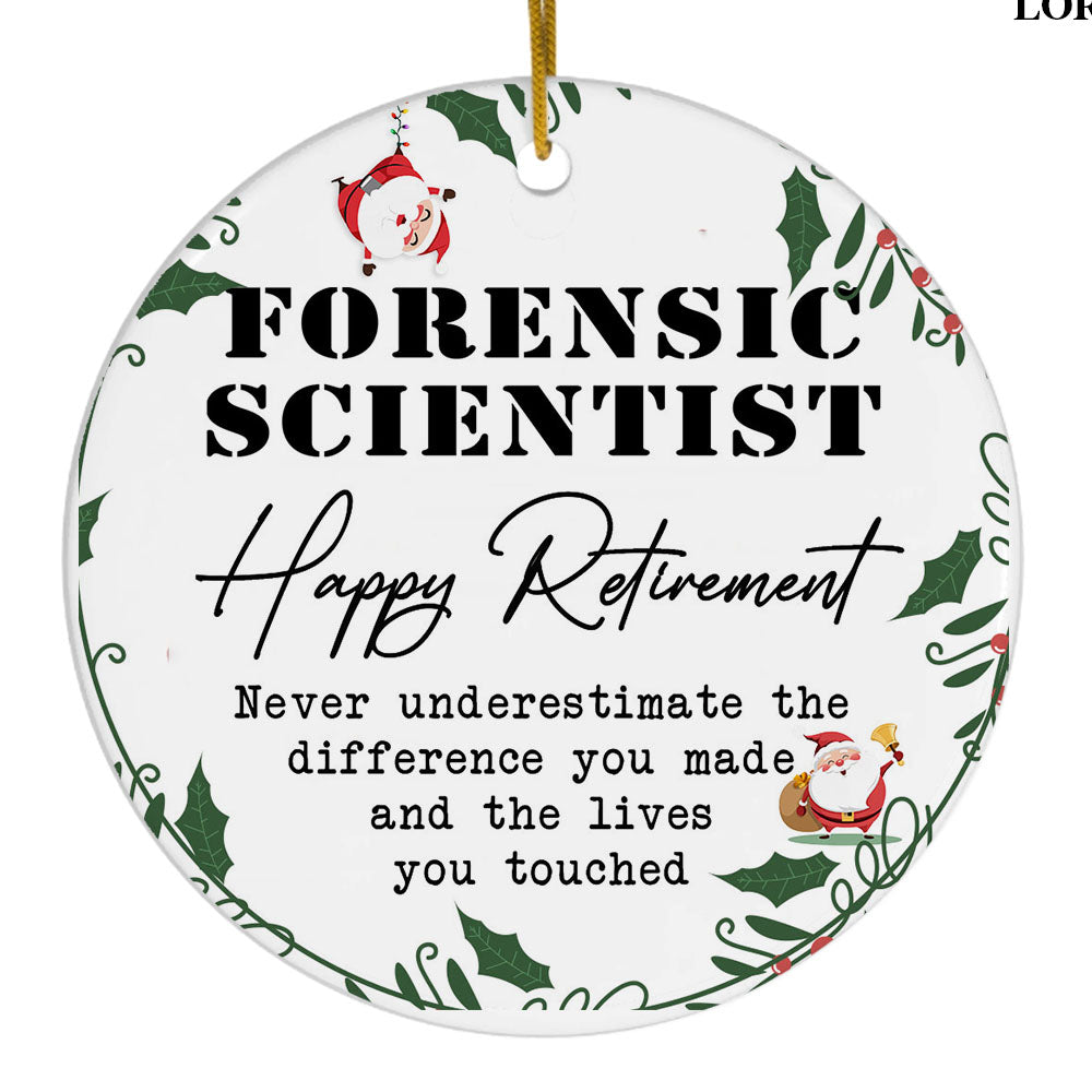 Ornament Kits 2025,Ornaments - Forensic Scientist Christmas Tree ...
