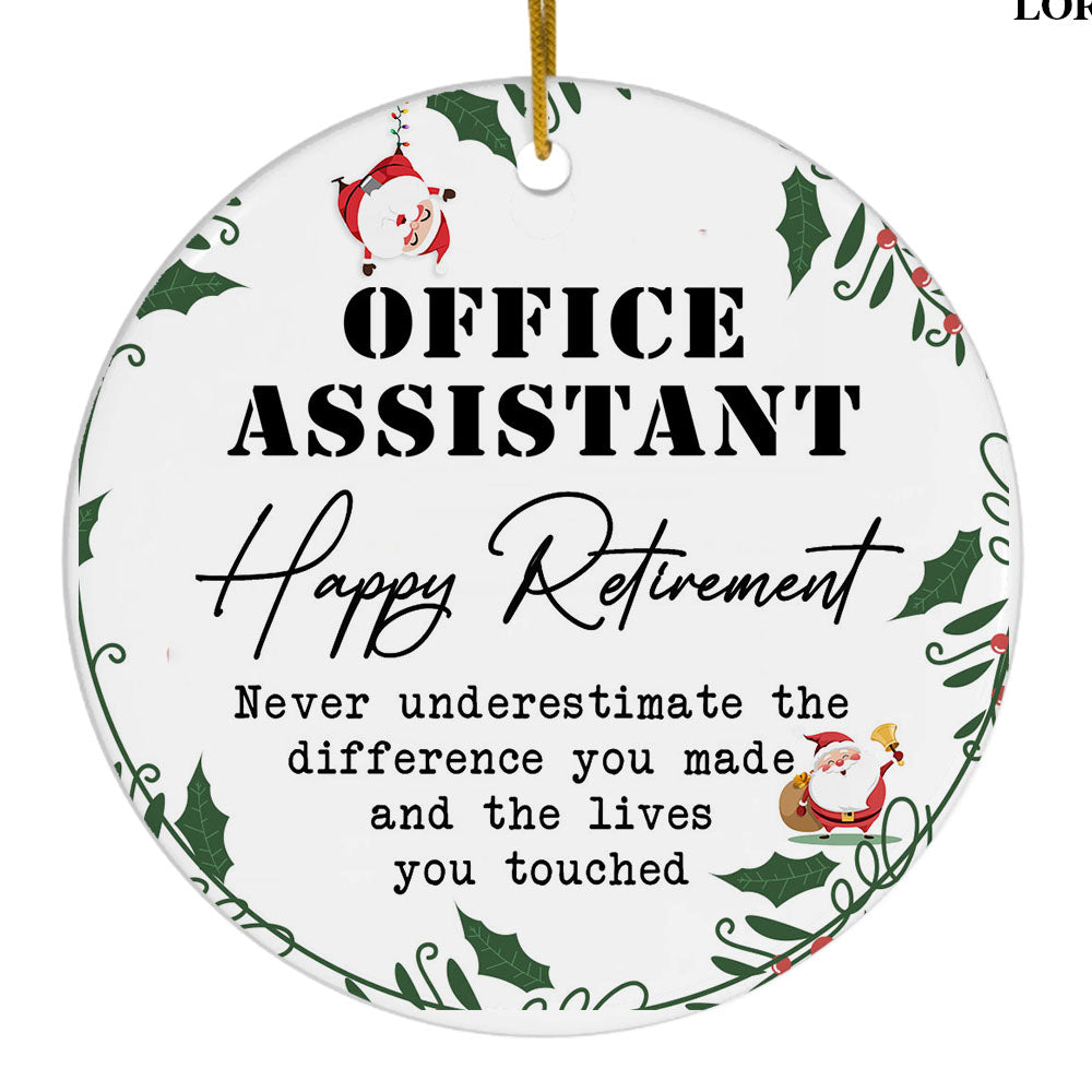 Ornament Kits 2025,Ornaments - Office Assistant Christmas Tree Ornament ...